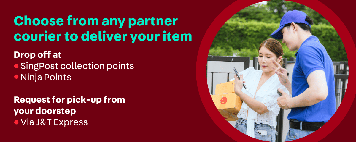 Skip the meetups – Deliver and get paid on Carousell!